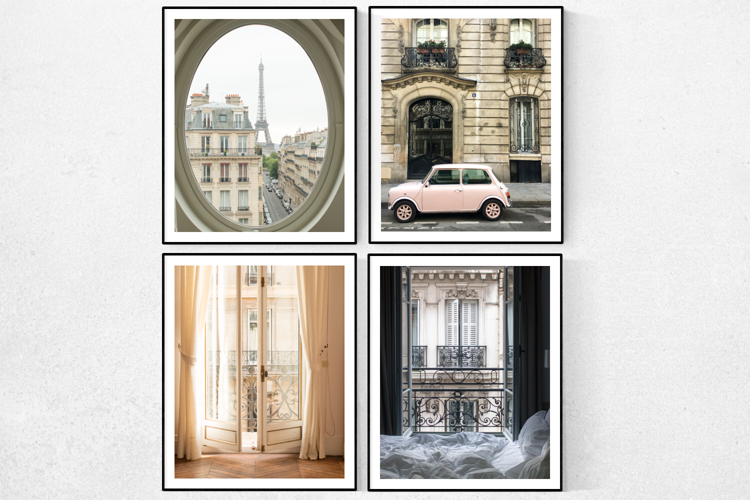 Best Selling Paris Photography Set of Four Prints - Everyday Parisian