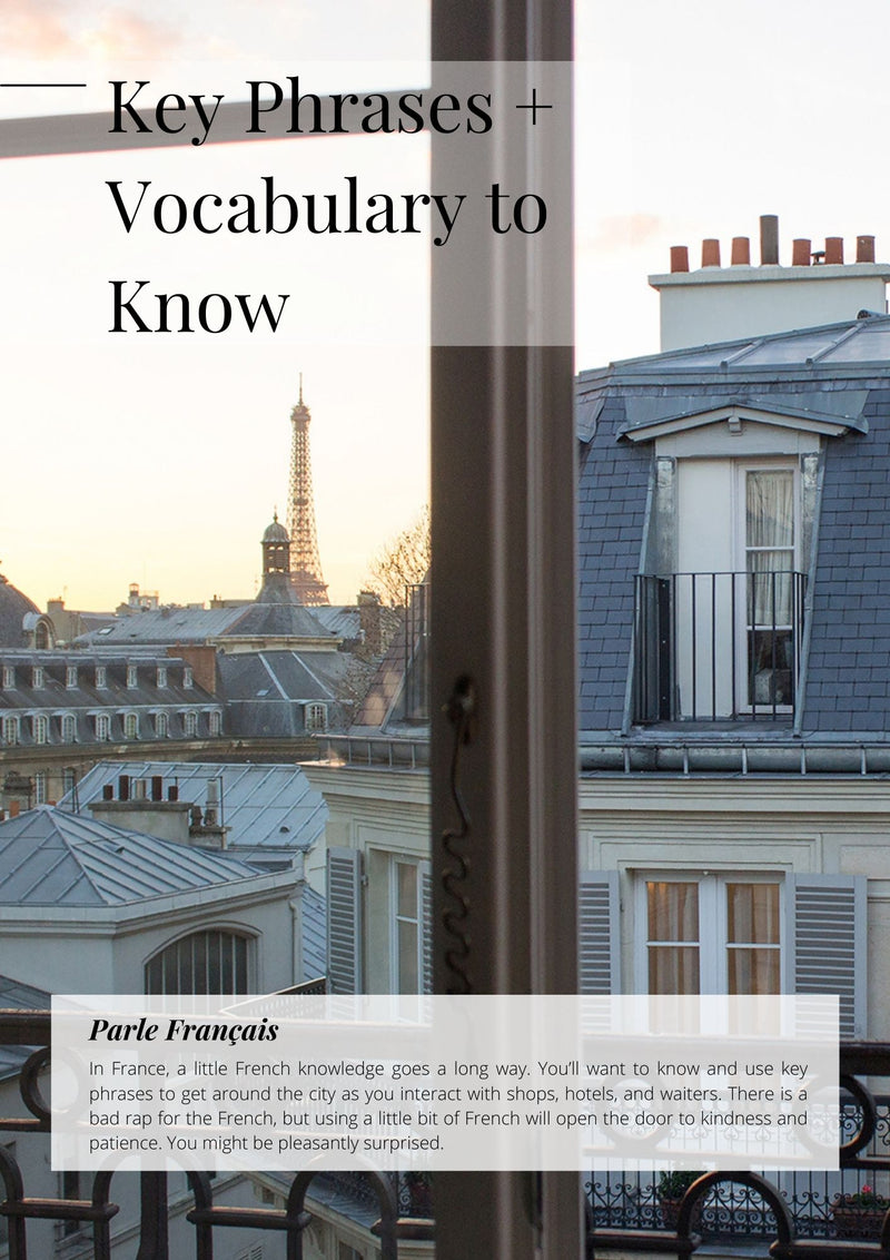 The Paris Guide PDF Digital Copy - Everyday Parisian
